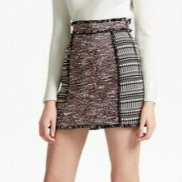 French Connection | Skirts | French Connection Skirt Womens 8 Pixel Mix ...